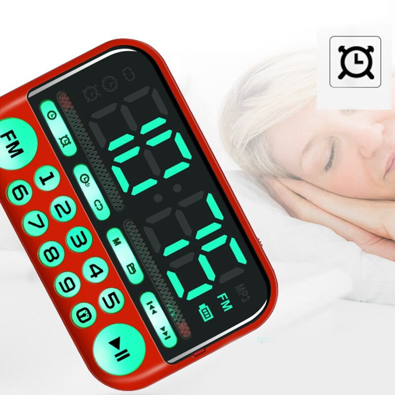 Portable Mini FM Radio Stereo Speakers Music Playe... – Grandado