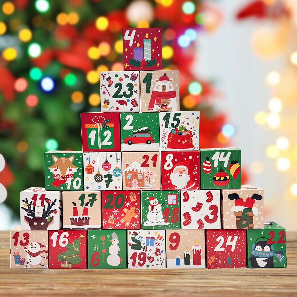 DIY Christmas Countdown Advent Calendar - 24 Days ... – Vicedeal