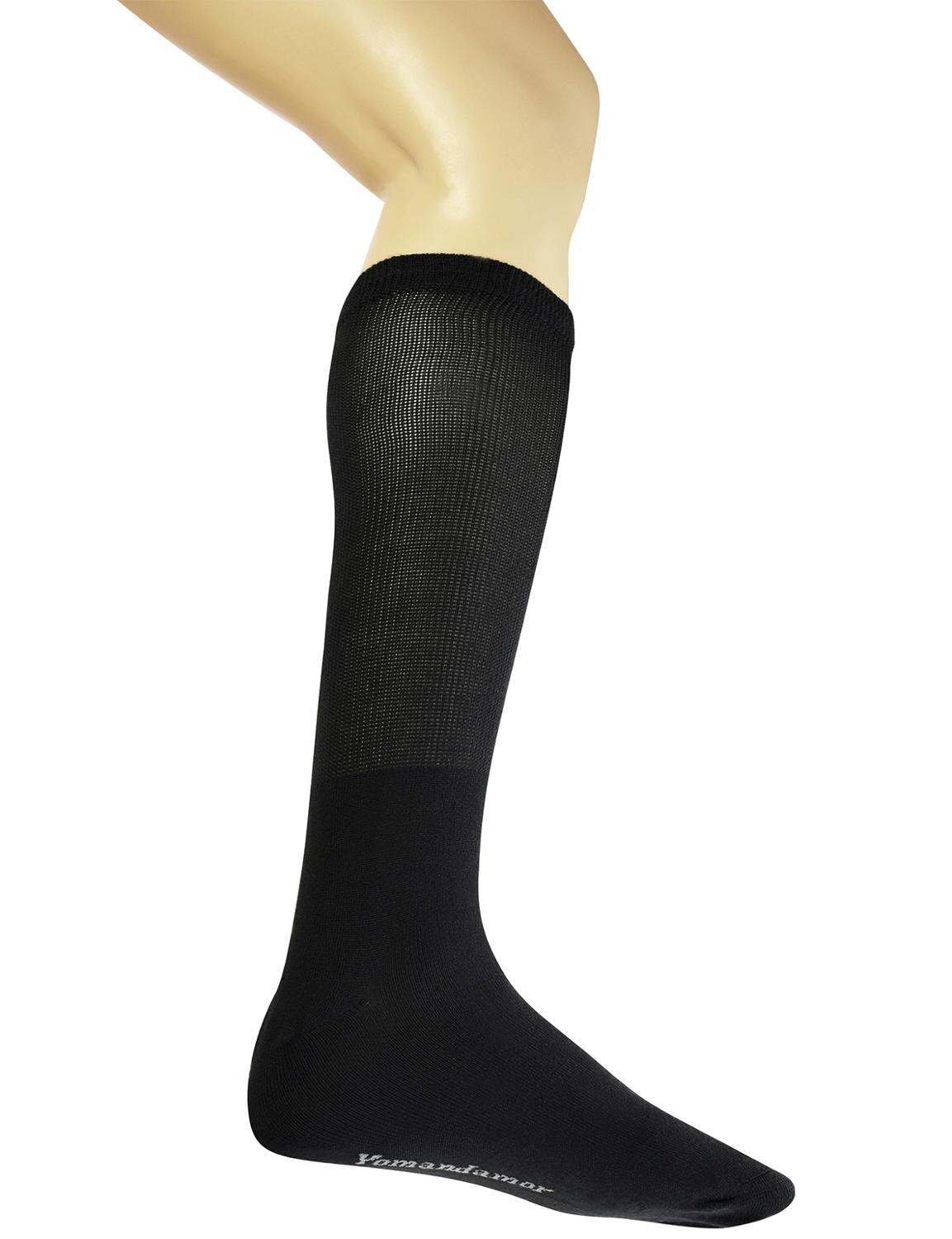 Yomandamor Mens 4 Pairs Over the Calf Super Soft D... – Grandado