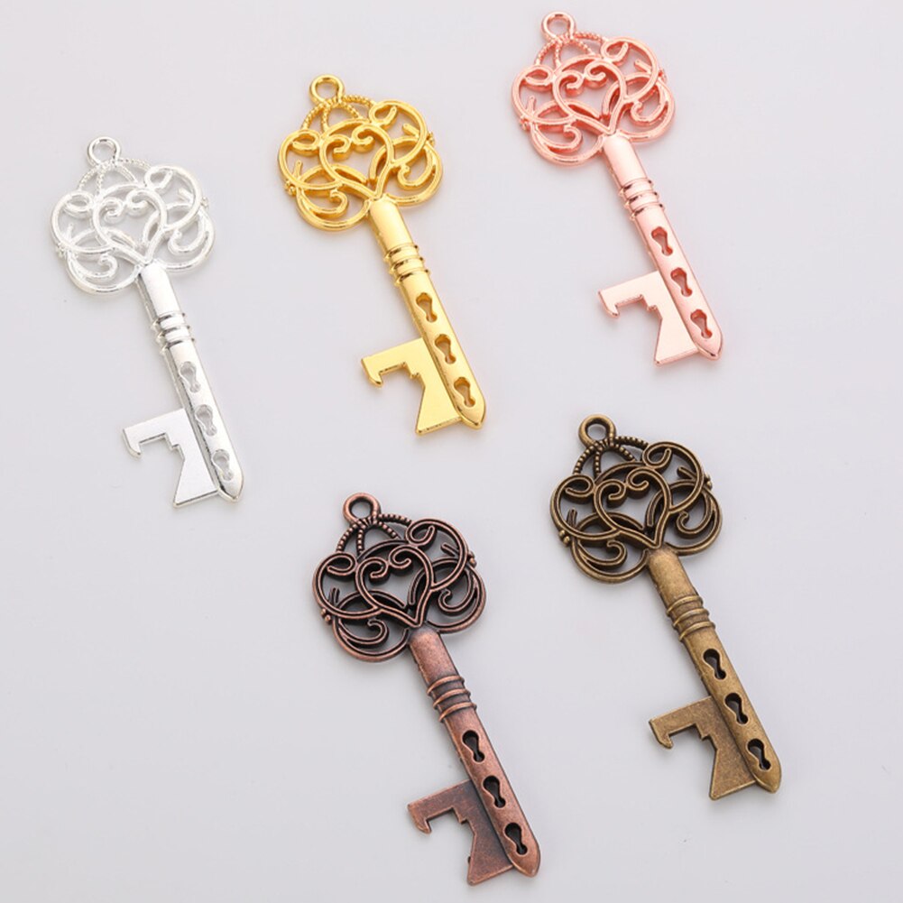 50Pcs Vintage Flower Engraved Keys Bottle Openers ... – Grandado