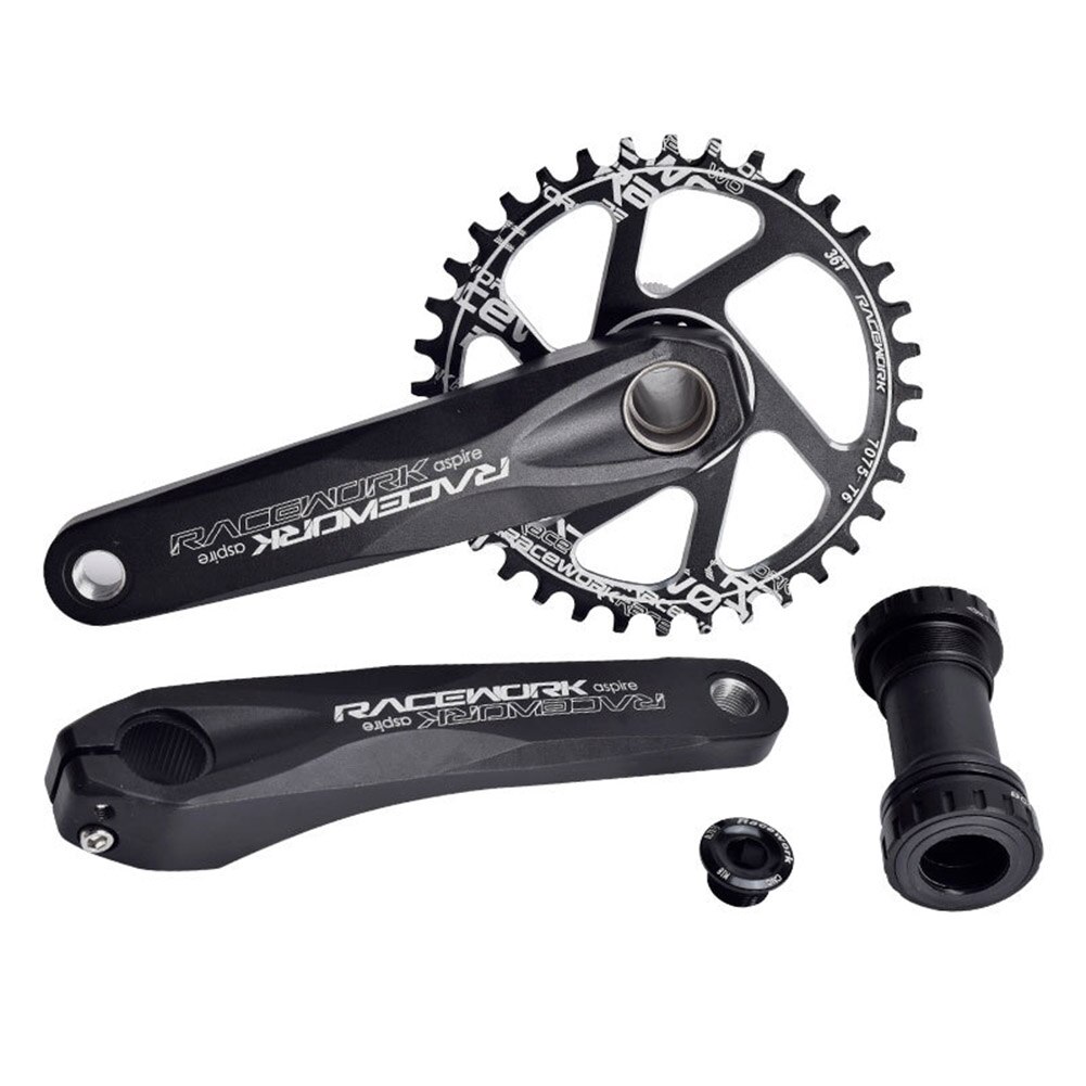 Single Speed Crankset 32/34/36/38T 170mm Crank Arm... – Grandado