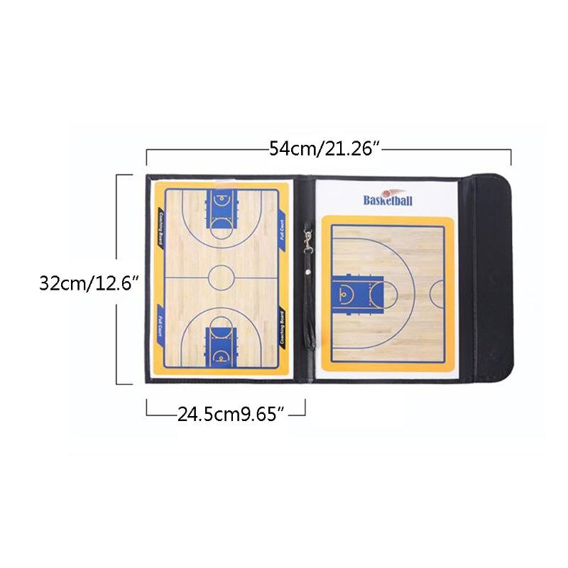 Basketball Coaches Magnetic Tactic Board Foldable ... – Grandado