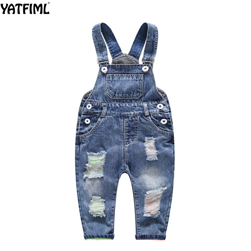 YATFIML Spring Autumn denim overall for babies ove... – Grandado