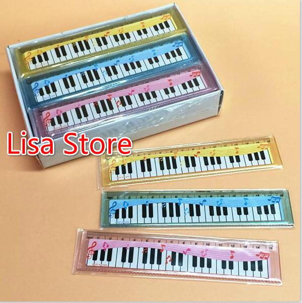 60pcs Funny 15cm Cartoon Piano Musical Note Ruler ... – Grandado