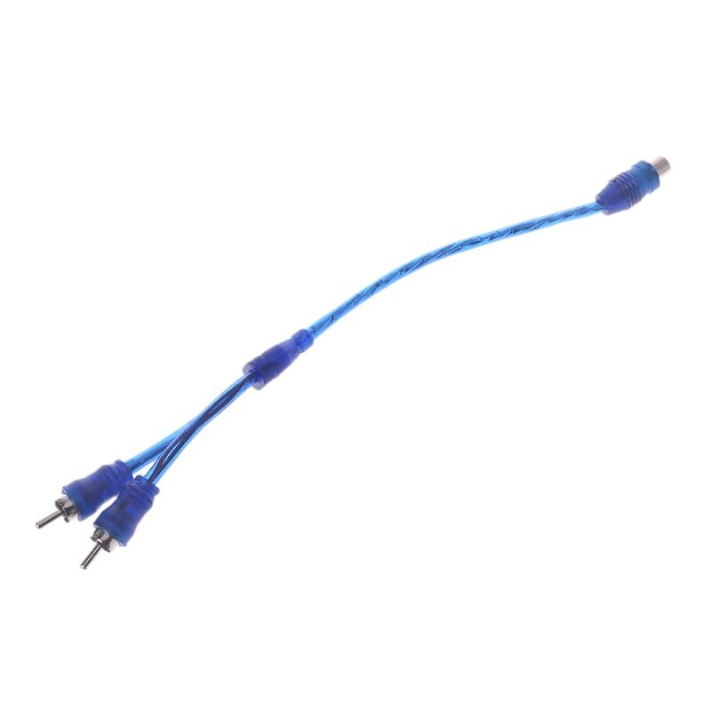 1 vrouwelijke RCA 2 vrouwelijke adapter kabel dist... – Vicedeal