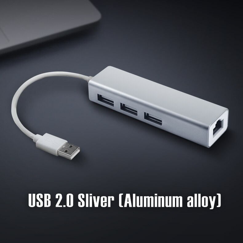 Ofccom Usb Ethernet Usb Hub Te RJ45 Lan Netwerkkaa... – Vicedeal