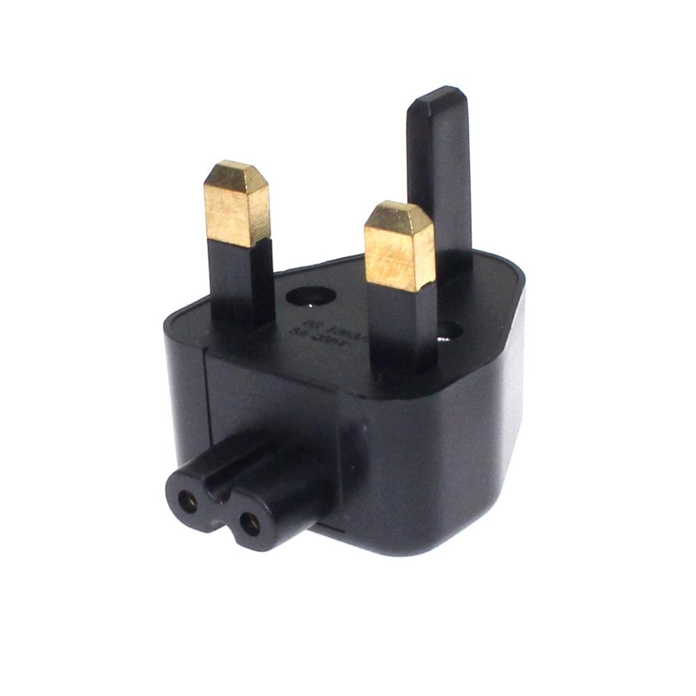 IEC 320 C7 to EU/US/UK AC Adapter Plug 2.5A Connec... – Vicedeal