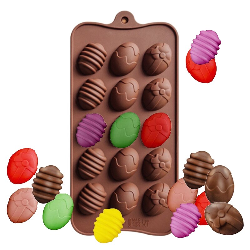 Molde Flexible con forma de huevo de Pascua para n... – Grandado