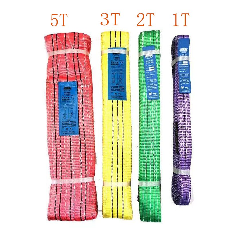 Flat Sling Lifting Sling Synthetic Fiber Sling Ind... – Grandado