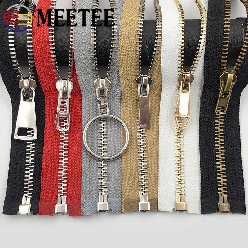 70/80/100cm 8# Metal Zippers Eco-friendly Open-End... – Grandado