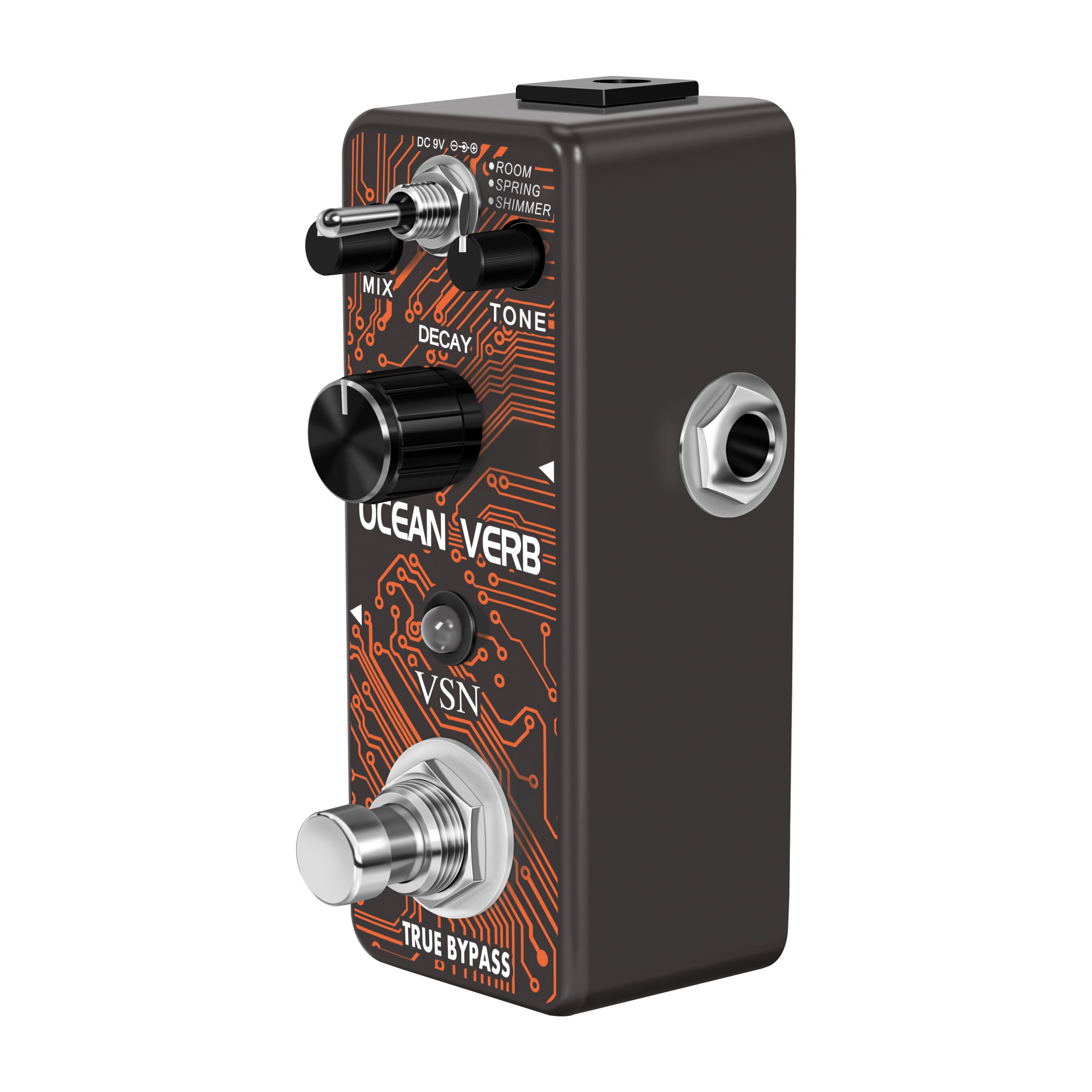 VSN Digital Pedals Reverb Ocean Verb Effects Pedal... – Vicedeal