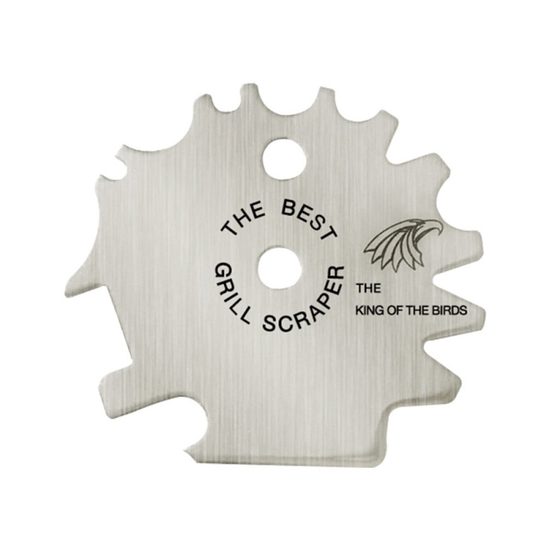Portable Stainless Steel Grill Scraper with The Be... – Vicedeal