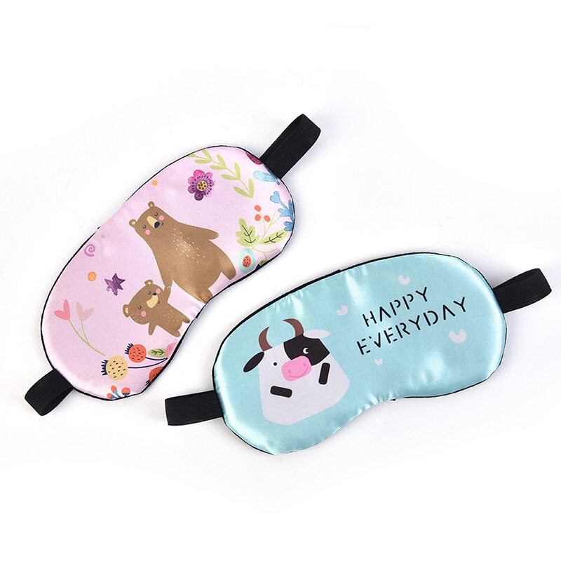 Eye Cover Sleeping Mask Cotton Cartoon Cute Funny ... – Vicedeal