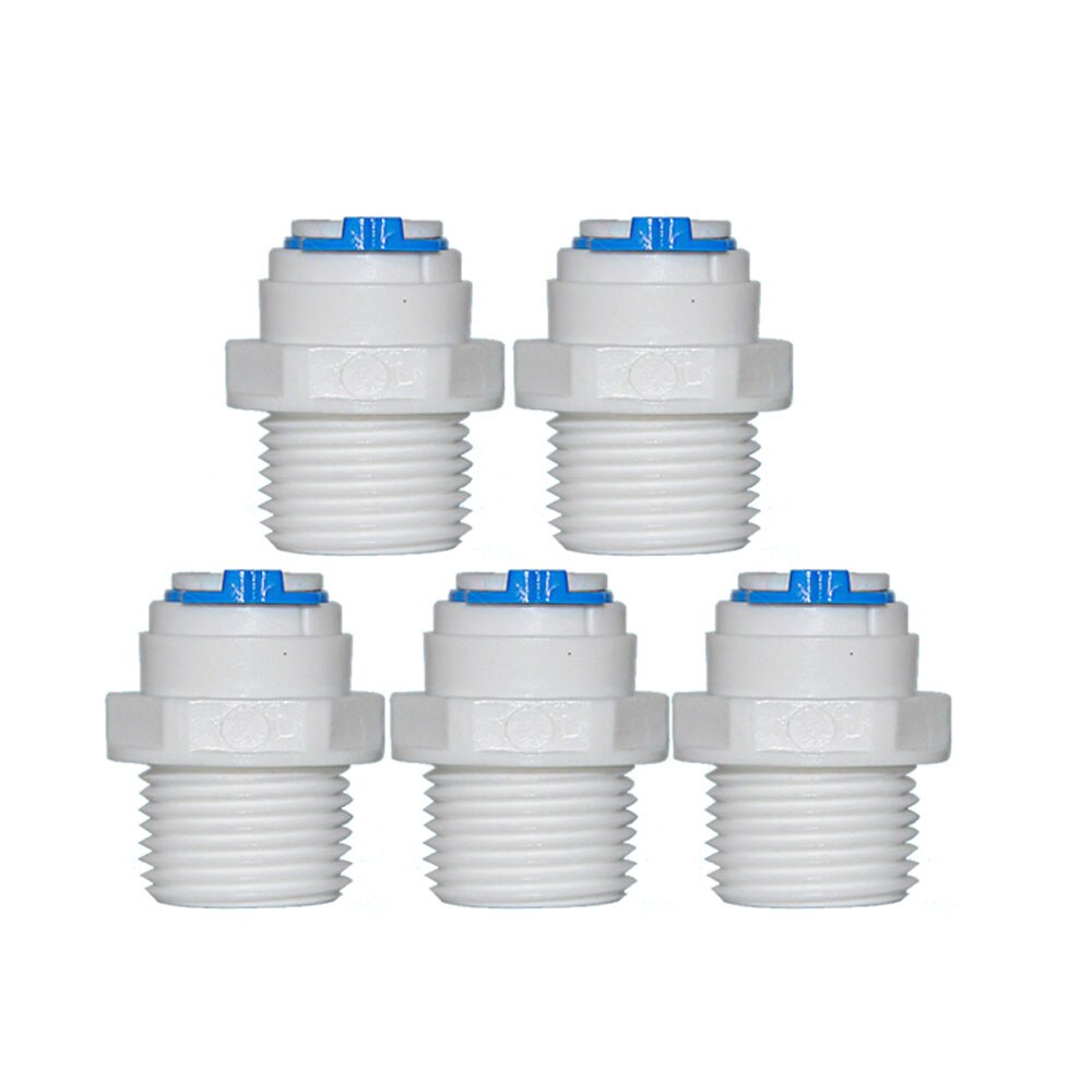 5 PCS 1/2" External threaded to 3/8" Qui... – Grandado