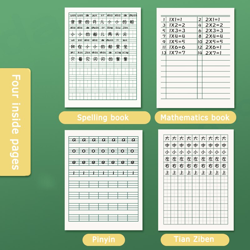 Students Handwriting Chinese Character Practice No... – Grandado