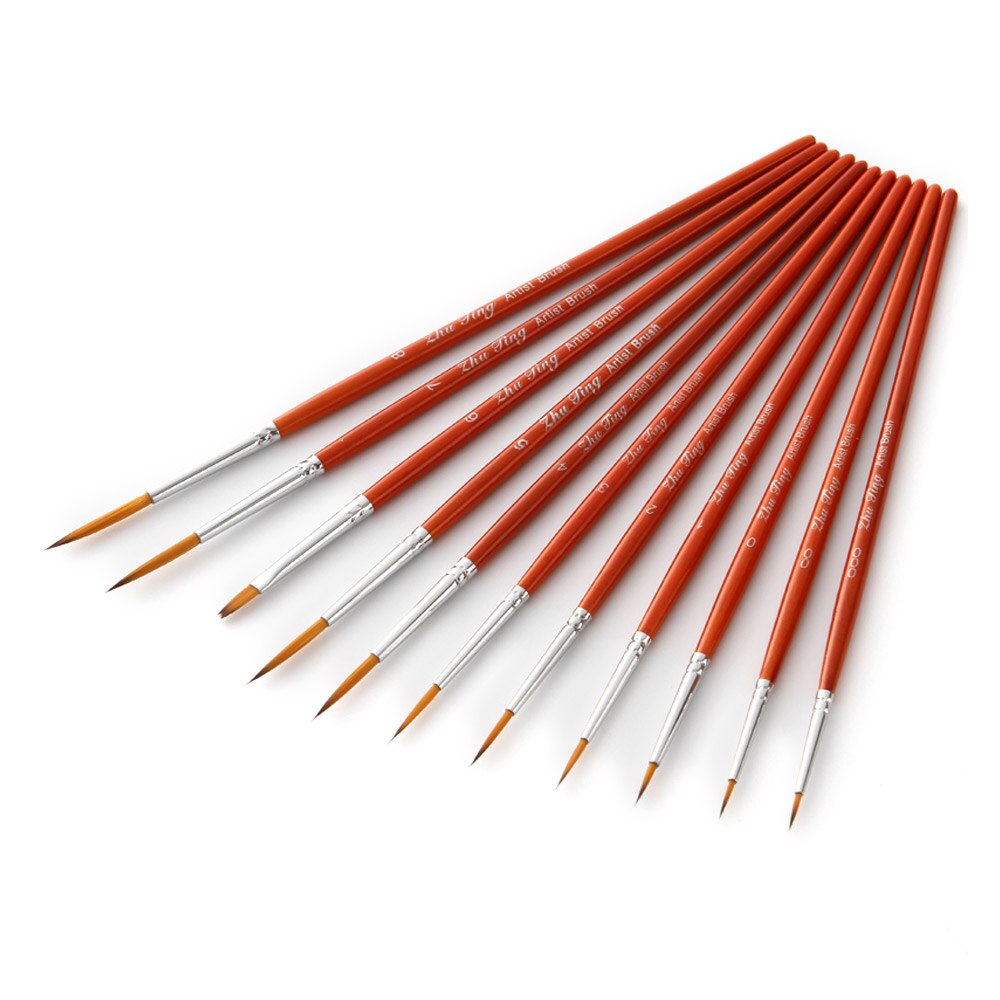 11 stuks Draw Penselen Kit Set Kunstenaar Penseel ... – Grandado