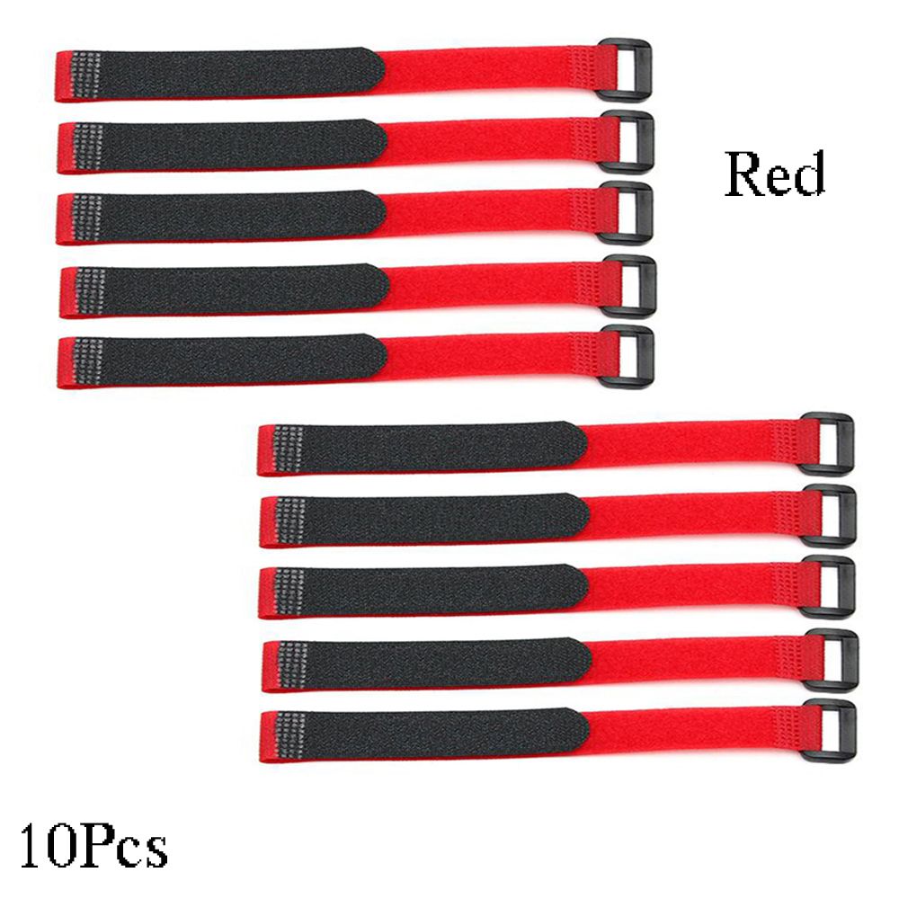 10 PCs Antiskid Cable Tie-down Straps Nylon Self-a... – Grandado