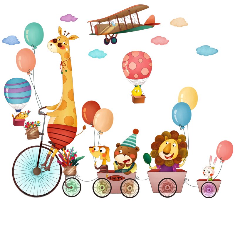 DIY Creatieve Cartoon Muur sticker Voor Kinderen K... – Grandado