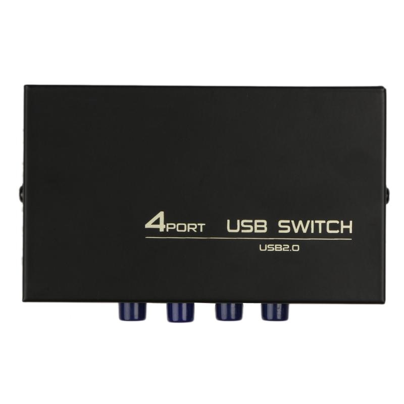 4 Ports USB 2.0 Sharing Switch Switcher Adapter Bo... – Vicedeal