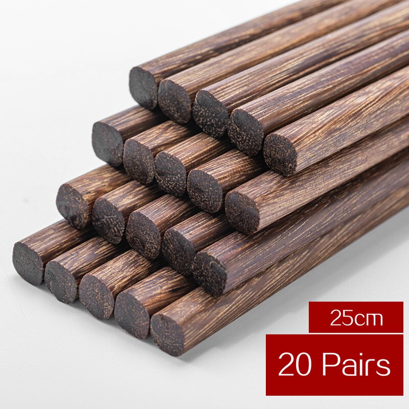 20 Pairs of Household Loaded Wood Chop Sticks Japa... – Vicedeal