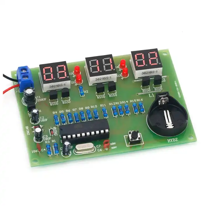 4/6-Digit Rotating Digital DIY Clock Kits with Acr... – Grandado