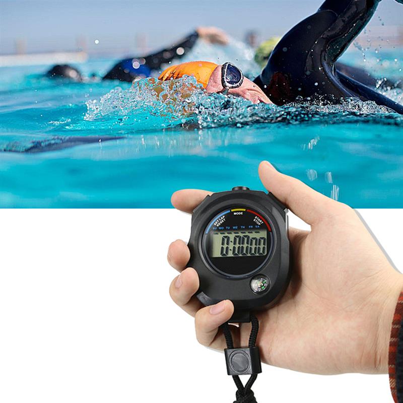 Digital Handheld Electronic Chronograph Sports Sto... – Vicedeal
