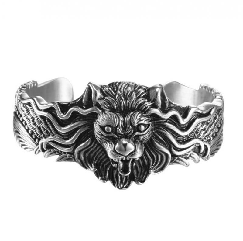 Classic Punk Rock Open Dragon Armband Voor Mannen ... – Vicedeal