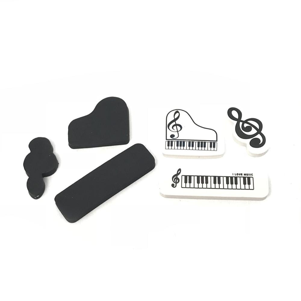 3pcs/set Musical Piano Notes Rubber Pencil Eraser ... – Vicedeal