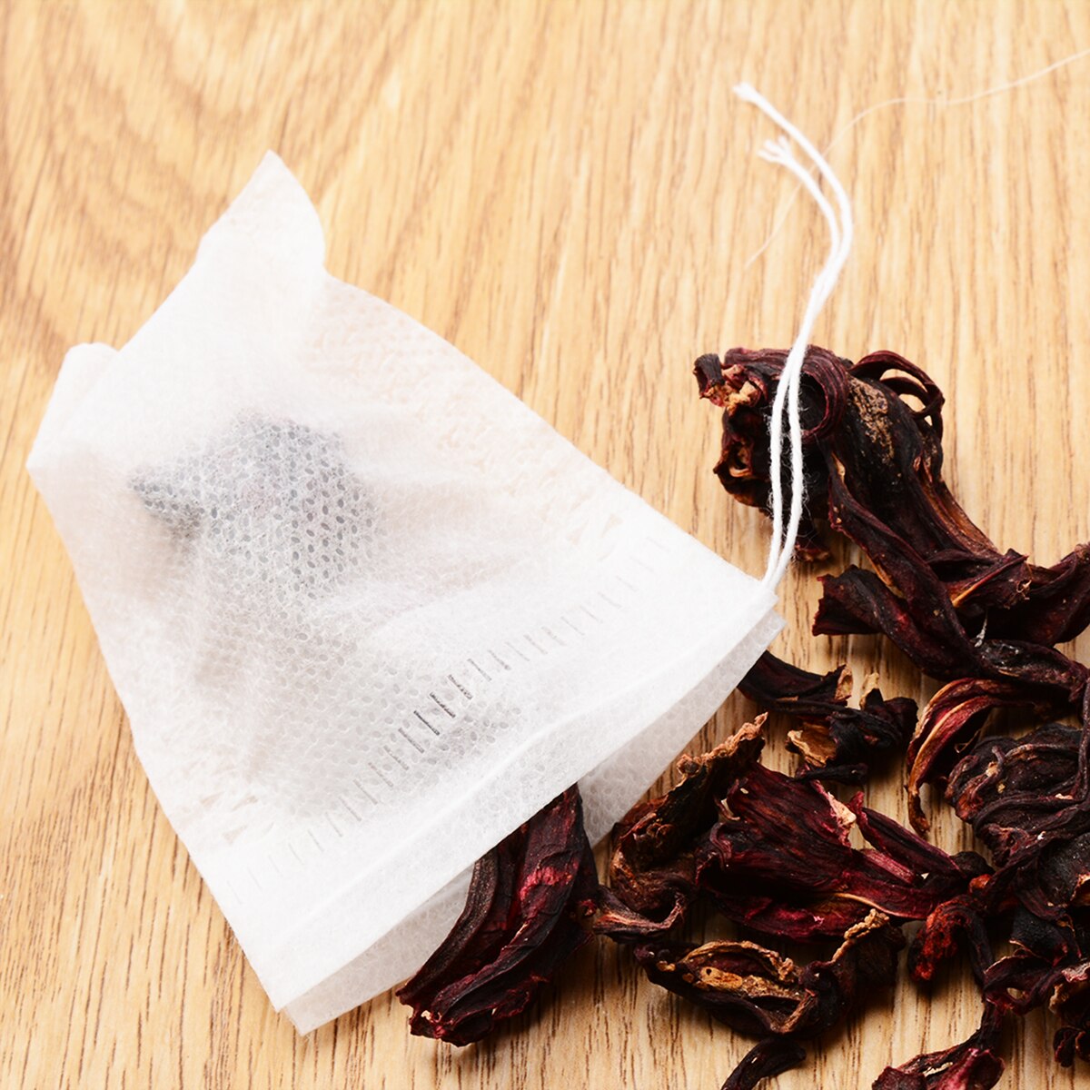 100pcs Non-woven Fabrics Empty Tea Bags String Hea... – Grandado