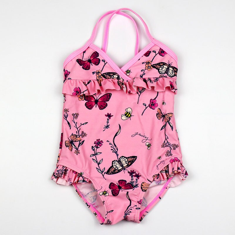 2-8Y Girls Swimsuits Blue Baby One Pieces Swim Sui... – Vicedeal