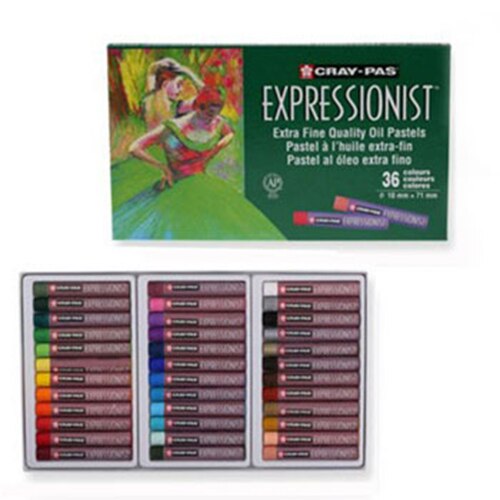 Sakura Oil painting stick 12/16/25/36/50 color chi... – Grandado