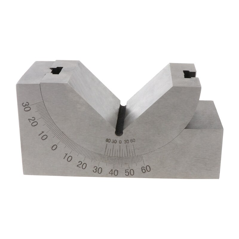 AP46 Adjustable Angle Gauge V-Block 0 to 60 Degree... – Grandado