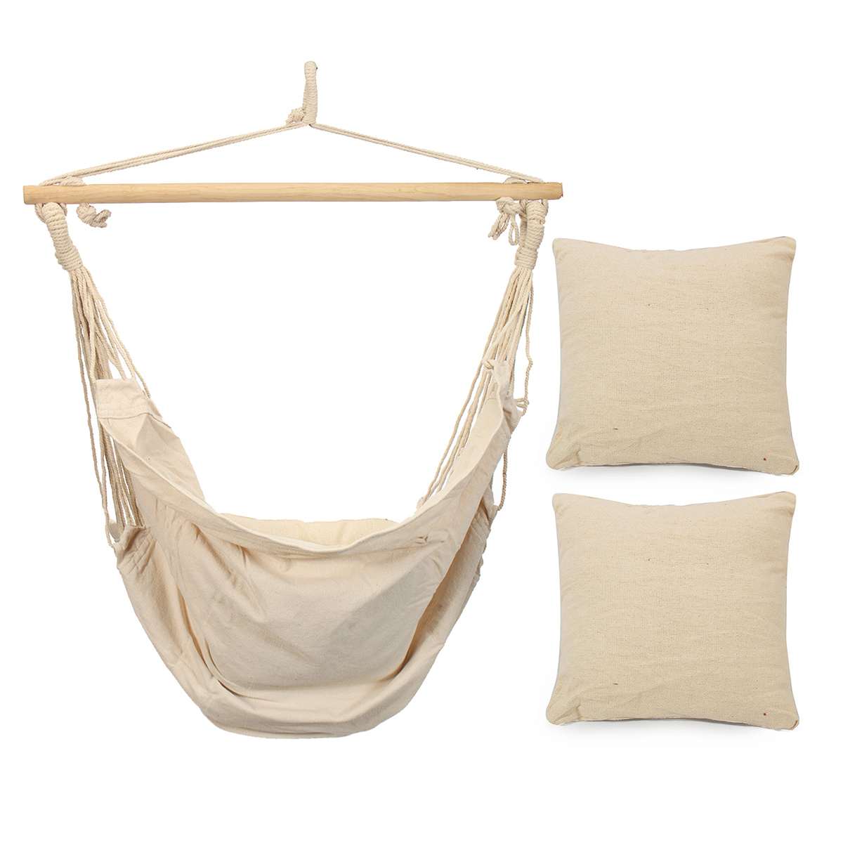 Nordic Style White Hammock Outdoor Indoor Garden D... – Grandado