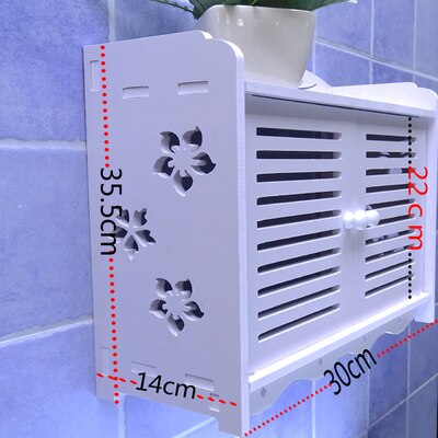 Bathroom shelf Waterproof cosmetic storage shelf W... – Grandado