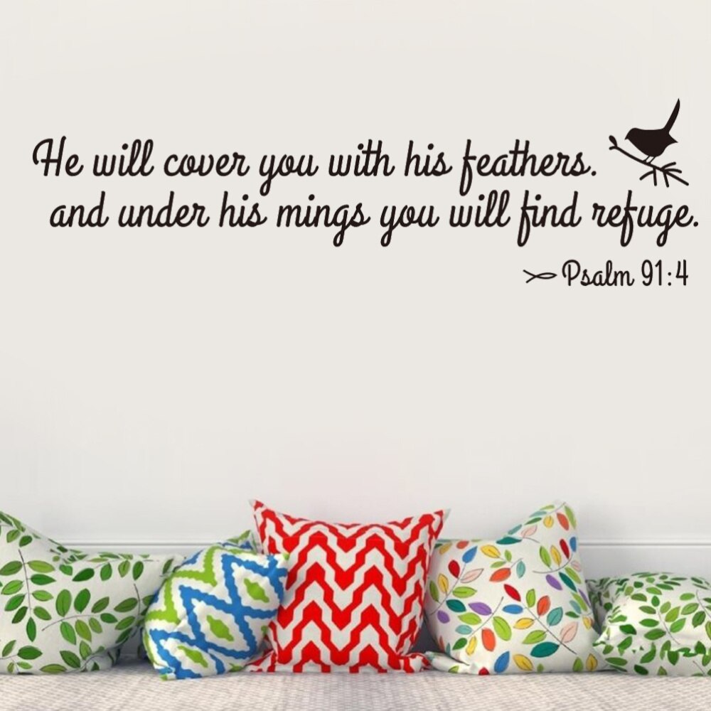 He Will Cover You With His Feathers Bible Verses S... – Grandado