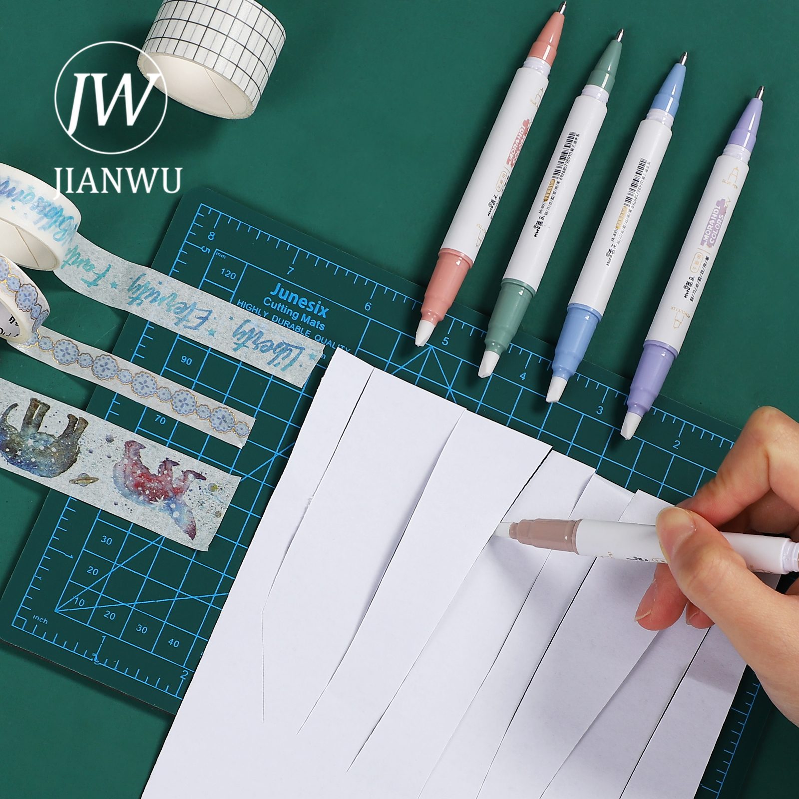 JIANWU Knife Glue Double Head Pen Multi-Function P... – Grandado