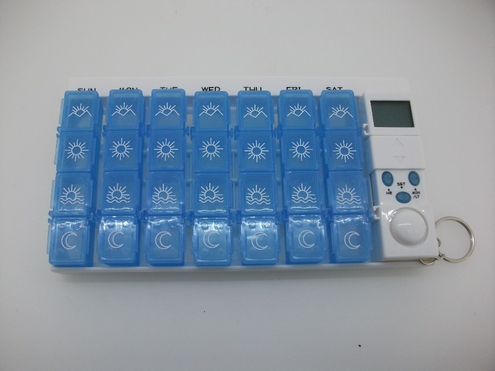 Digital electronic pill box timer pill reminder Sp... – Grandado