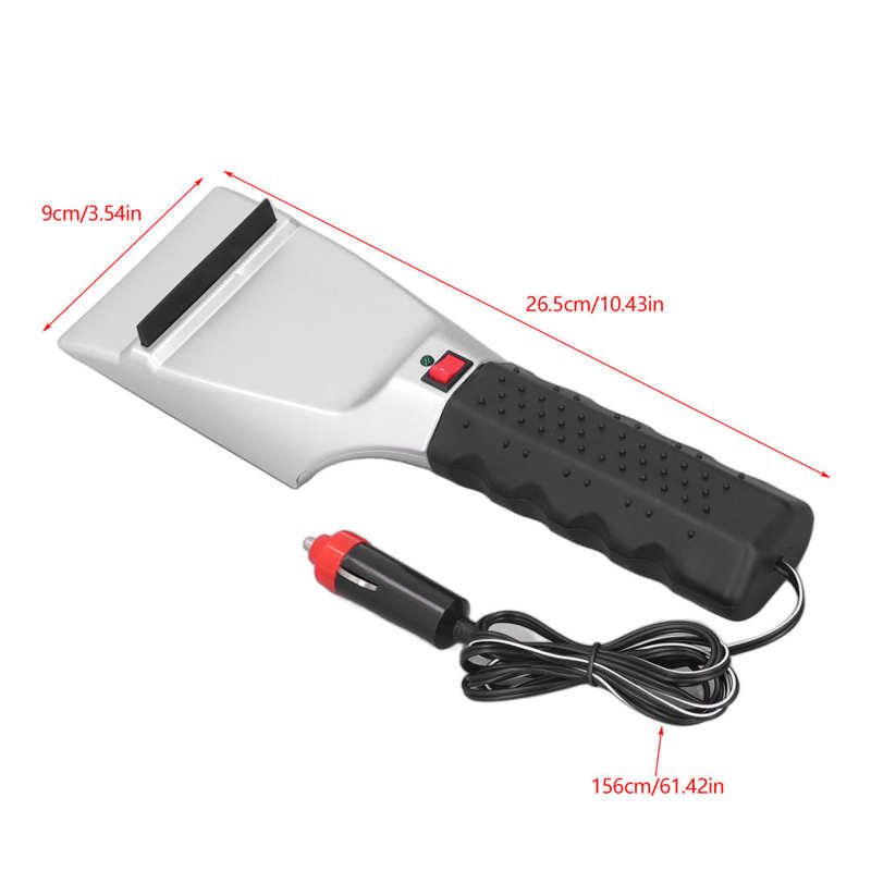 Electric Heated Ice Scrapers Auto Heated Snow Shov... – Grandado