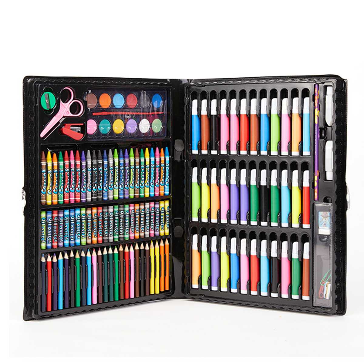 150PCS Colored Pencil Artist Kit Painting Crayon M... – Vicedeal