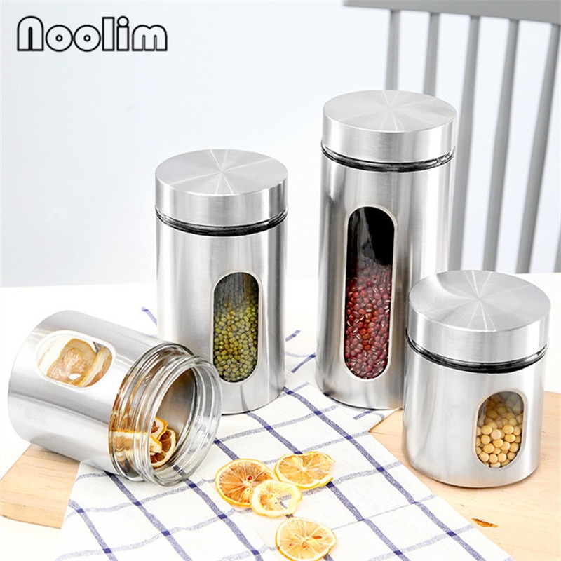 Dried Fruit Miscellaneous Grains Glass Sealed Stor... – Grandado