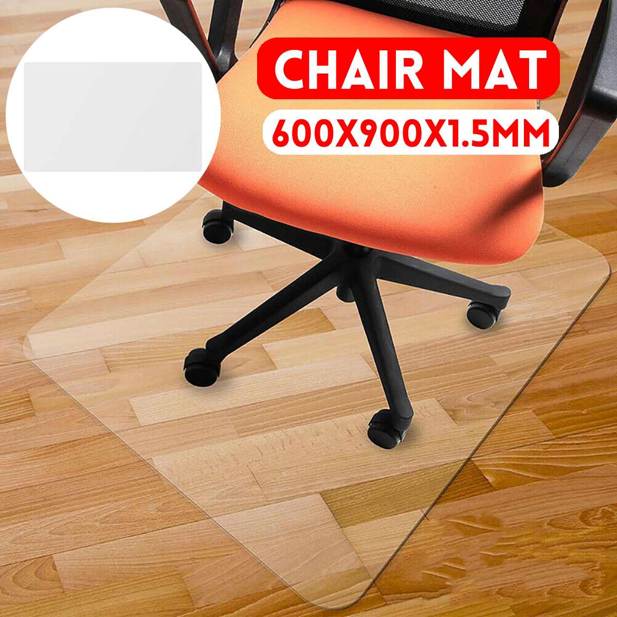 Pvc Transparent Waterproof Mat Wood Floor Protecti... – Grandado