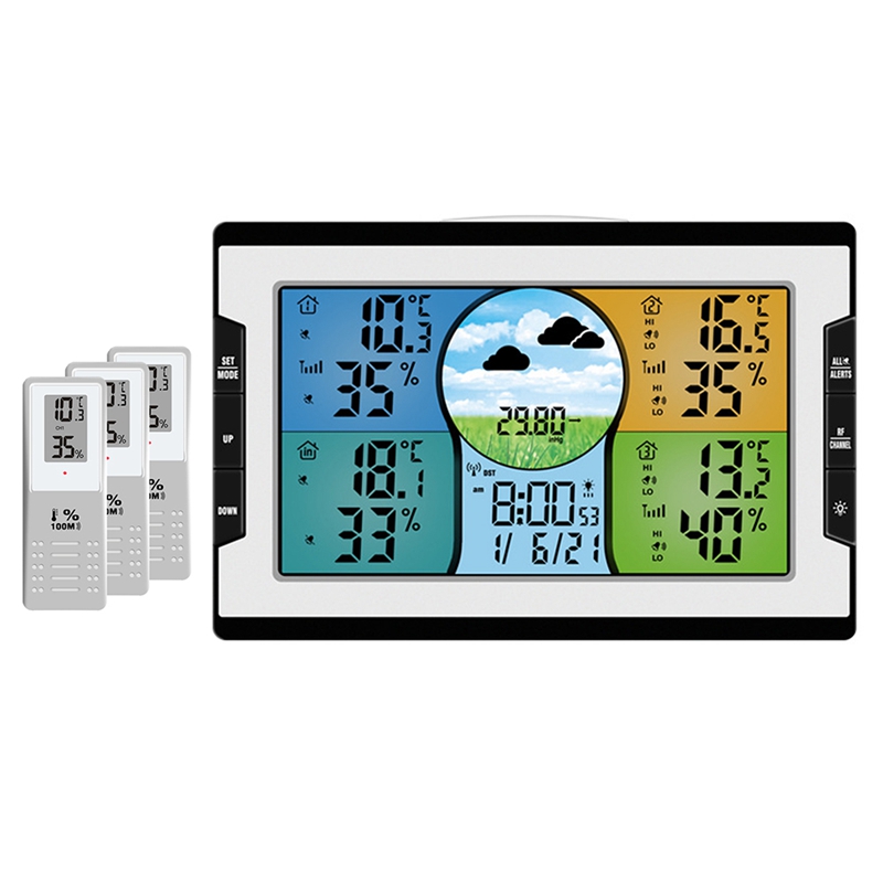 Digital Clock RF Temperature & Humidity Indica... – Vicedeal