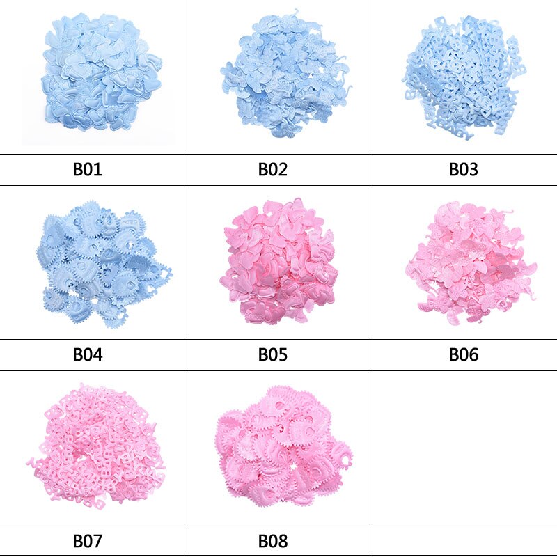 100pcs/lot Baby Shower Decoration Mini Pacifiers B... – Grandado