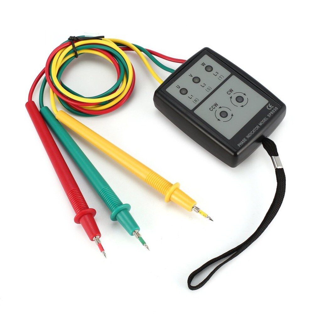SP8030 3 Phase Rotation Tester Digital Phase Indic... – Vicedeal