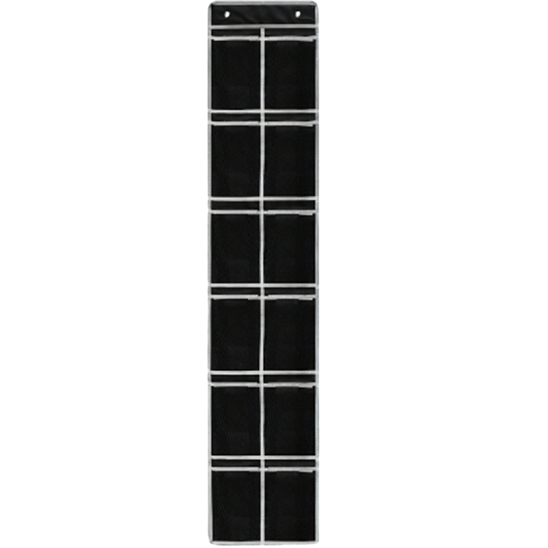 12 Large Mesh Pockets Hanging Shoe Organiser Rack ... – Grandado
