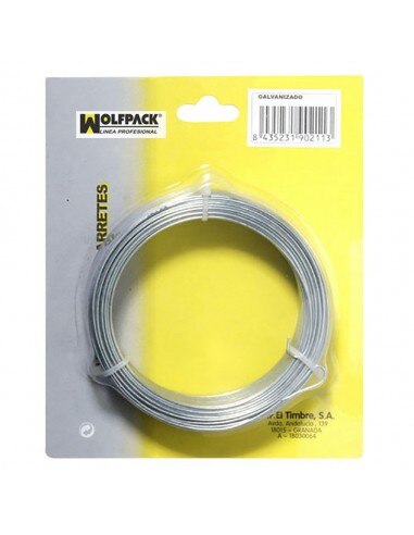 Fil galvanisé 1,10mm / 6 (rouleau 50 mètres) – Grandado
