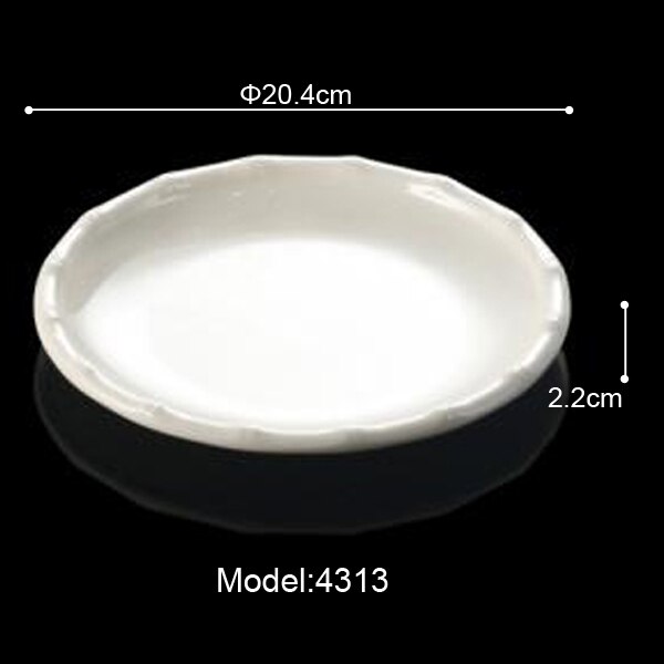 Imitation Porcelain Dinner plates Dishes Melamine ... – Grandado