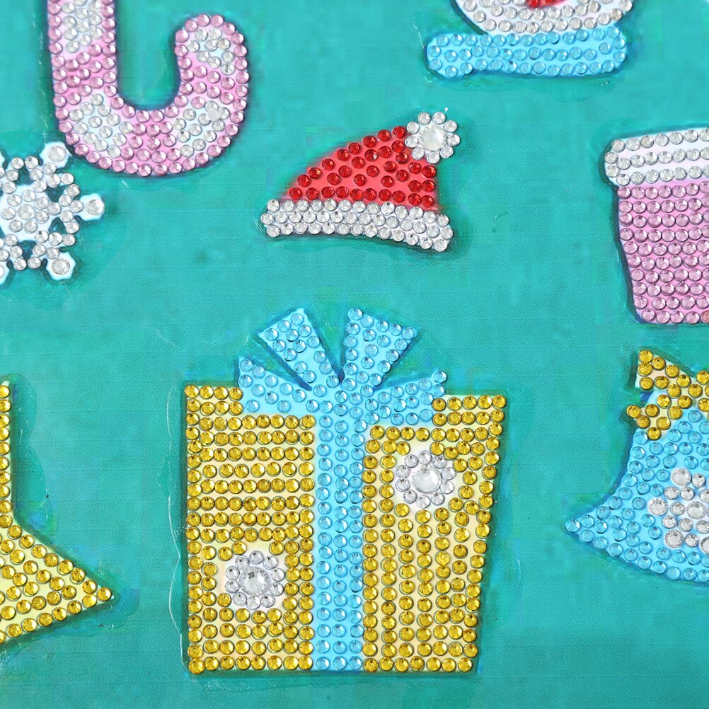 Kerst DIY 5D Diamant Mozaïek Muursticker Kerstboom... – Vicedeal