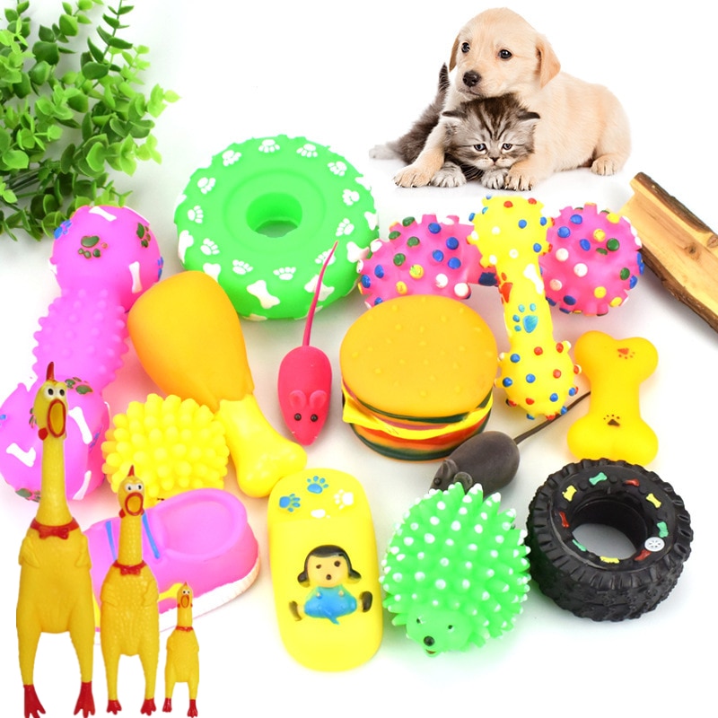 Pets Dog Toys Screaming Chicken Squeeze Sound Toy ... – Vicedeal