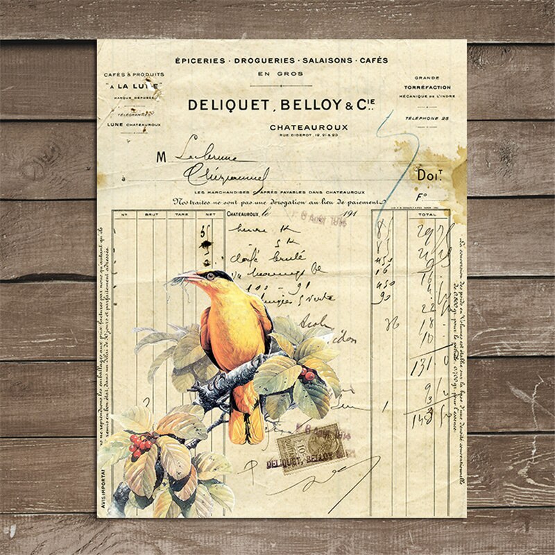 4Pcs/Lot Colorful Woodpecker Material Papers DIY S... – Vicedeal